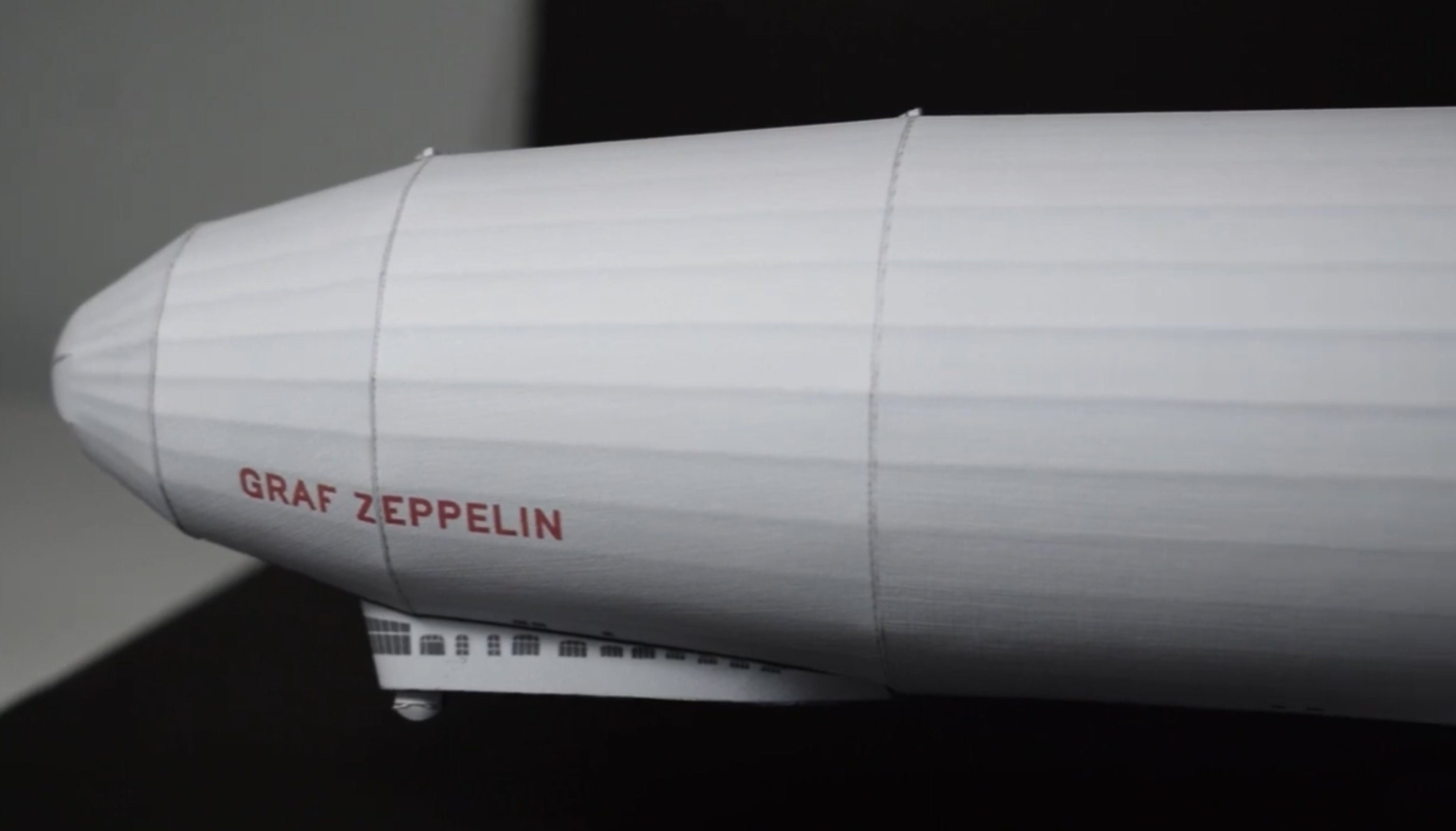 Papercraft Kit Zeppelin 3d Paper Model Crafting Kit PDF Plans to Print ...