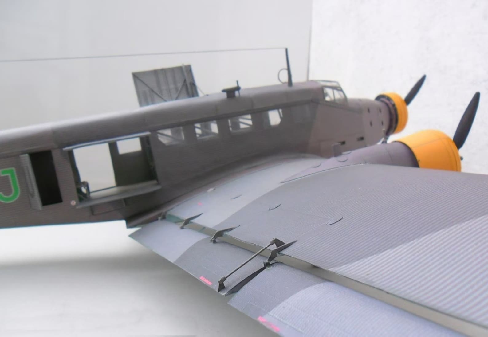 Papercraft Kit Ju 52 Junkers Airplane 3d Paper Model Crafting Kit PDF ...