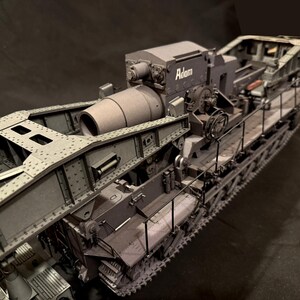 Papercraft Kit Armoured Railroad Freight Car 3d Paper Model Crafting ...