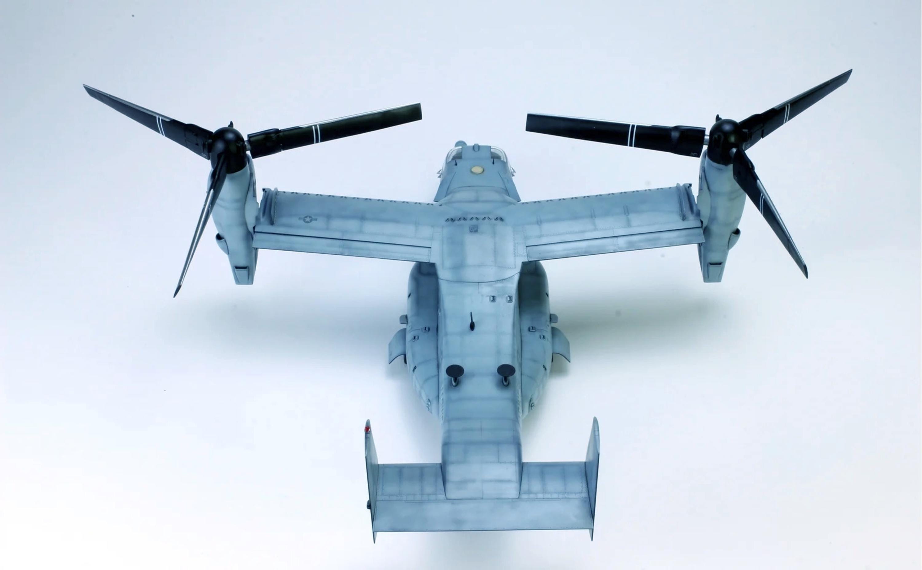 Papercraft Kit V-22 Osprey Tiltrotor Helicopter 3d Paper Model Crafting ...