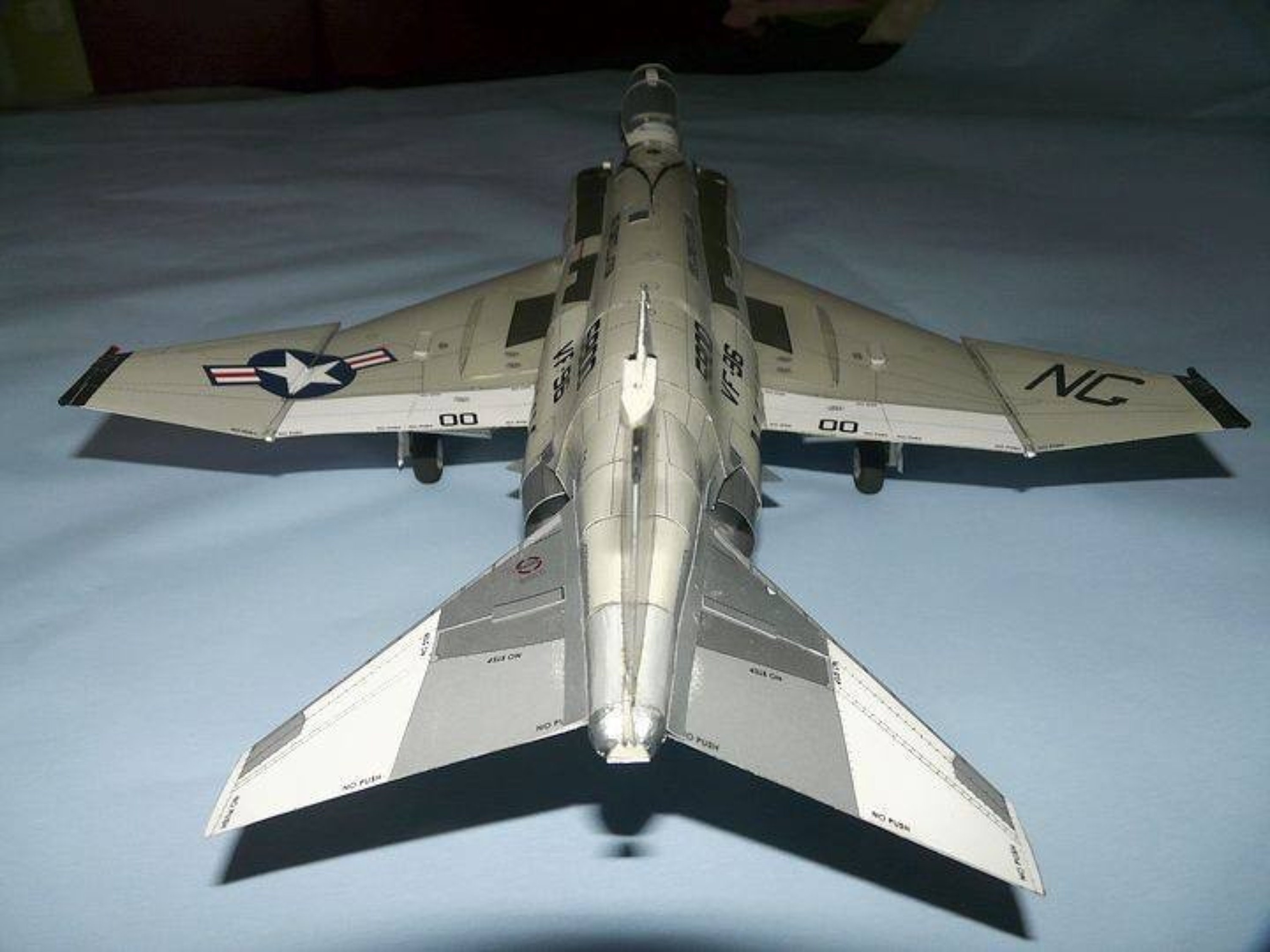 Papercraft Kit F-4 Phantom Plane 3d Paper Model Crafting Kit PDF Plans ...