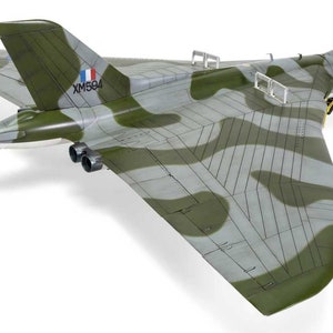 Papercraft Kit Vulcan Airplane 3d Paper Model Crafting Kit PDF Plans to ...