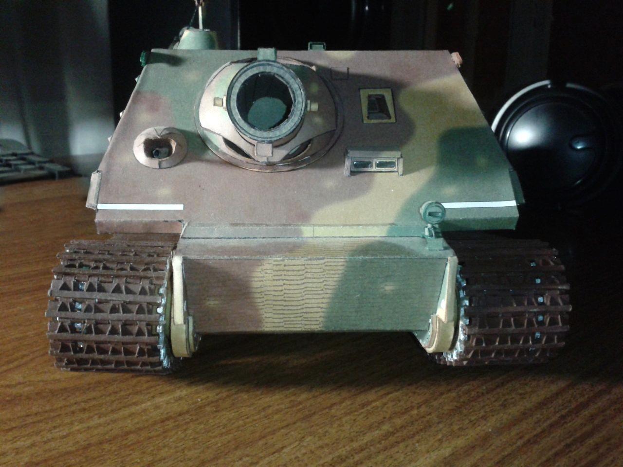 Papercraft Kit Sturmtiger Ww2 Tank 3d Paper Model Crafting Kit PDF ...