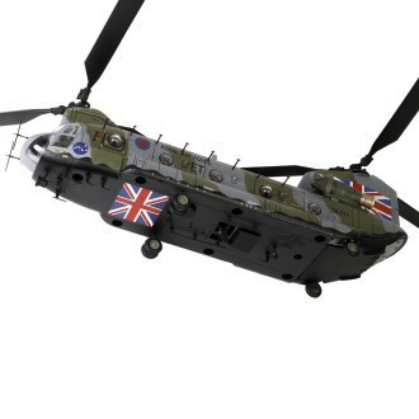 Papercraft Kit Chinook Helicopter 3d Paper Model Crafting Kit PDF Plans ...