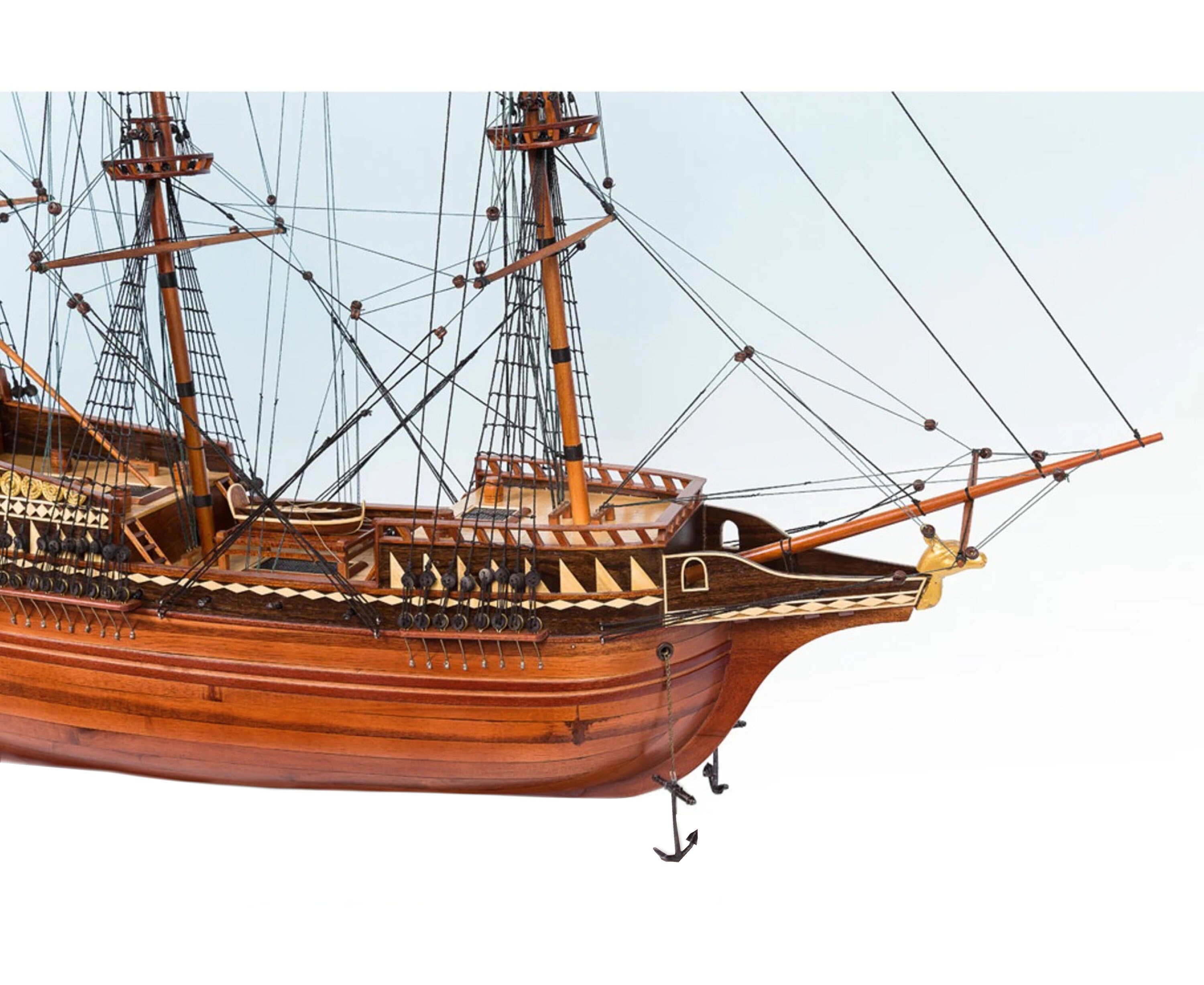 Papercraft Kit Golden Hind 3d Paper Model Crafting Kit PDF Plans to ...