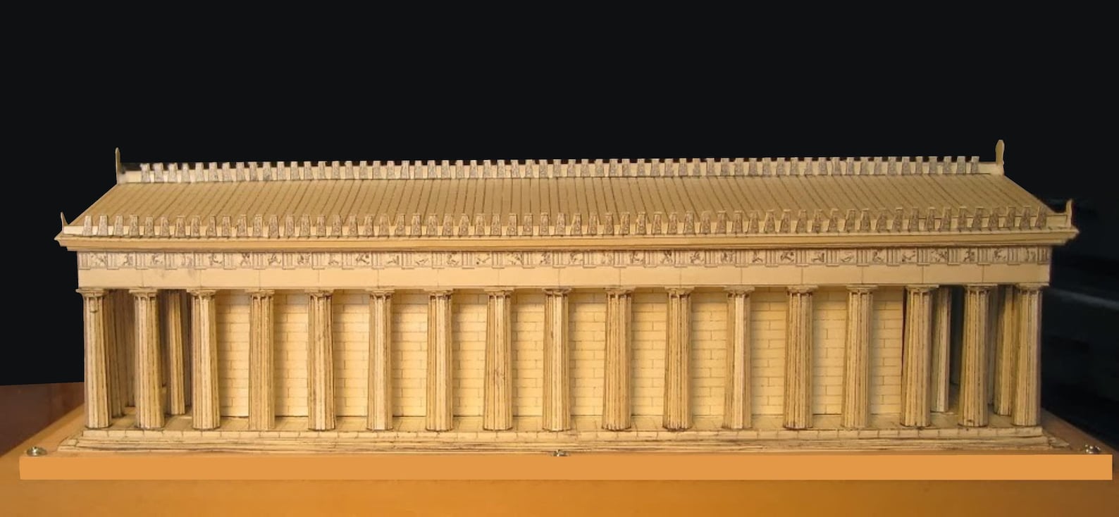 Papercraft Kit Parthenon Athenian Acropolis Greece 3d Paper Model Crafting Kit PDF Plans to ...