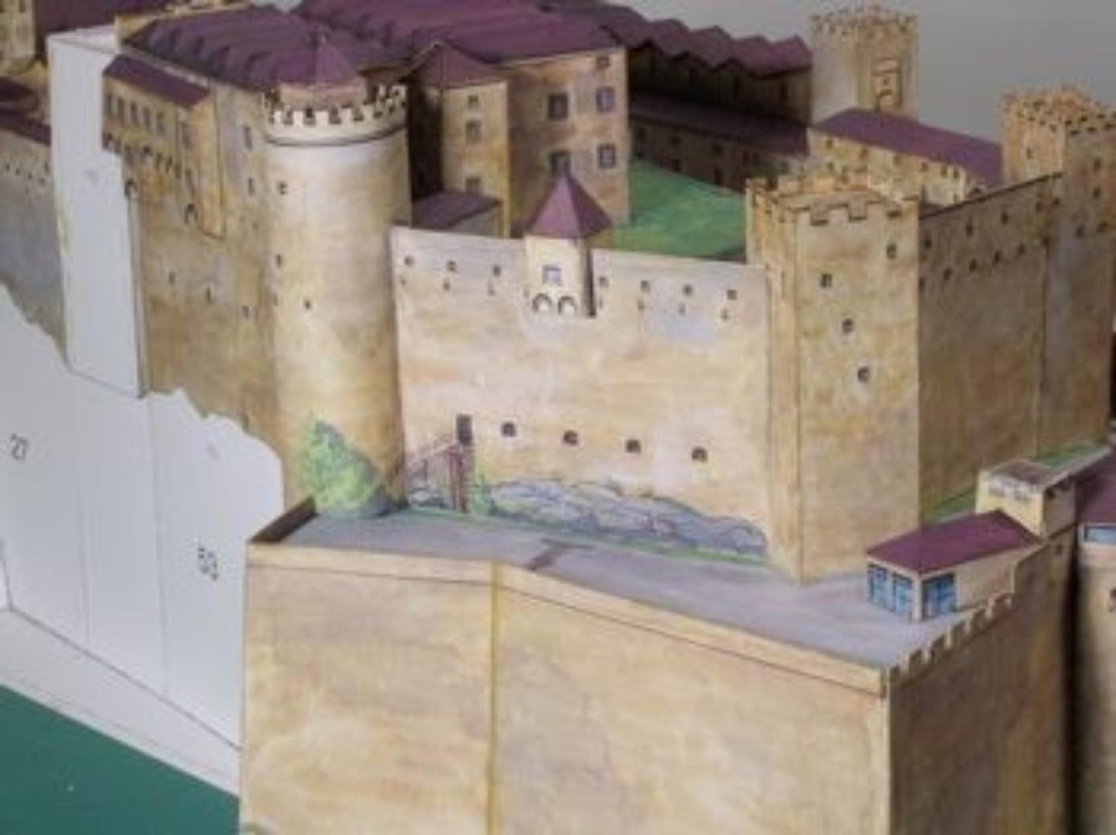 Papercraft Kit Hohensalzburg Fortress 3d Paper Model Crafting PDF Plans ...