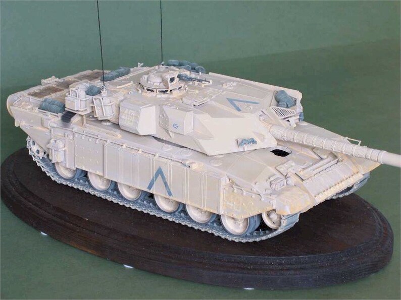 Papercraft Kit Challenger Tank 3d Paper Model Crafting Kit PDF Plans to ...