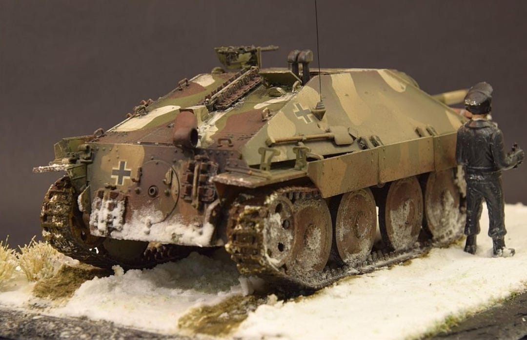 Papercraft Kit Jagdpanzer IV Tank 3d Paper Model Crafting Kit PDF Plans ...