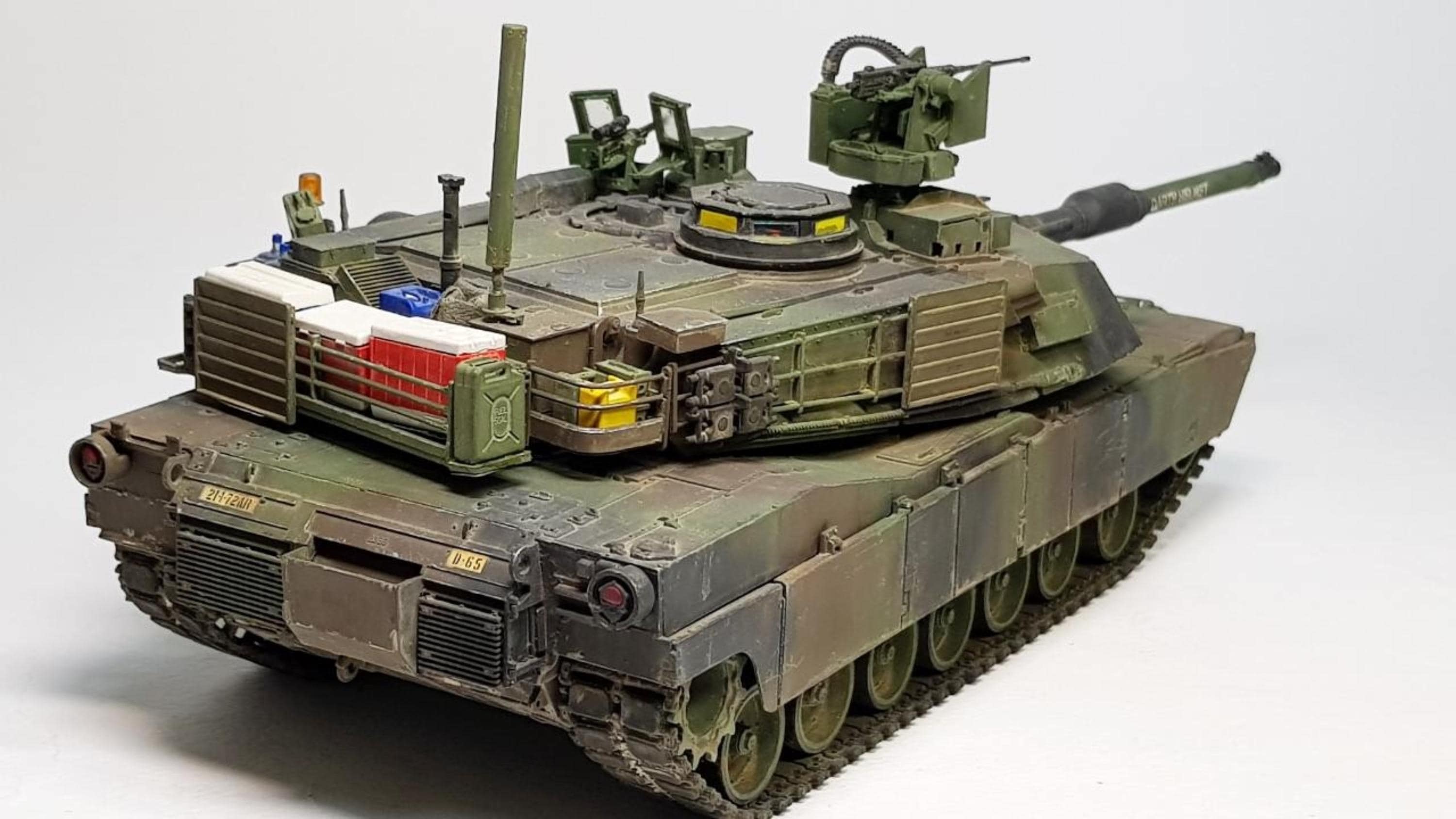 Papercraft Kit M1A2 Abrams Tank 3d Paper Model Crafting Kit PDF Plans ...
