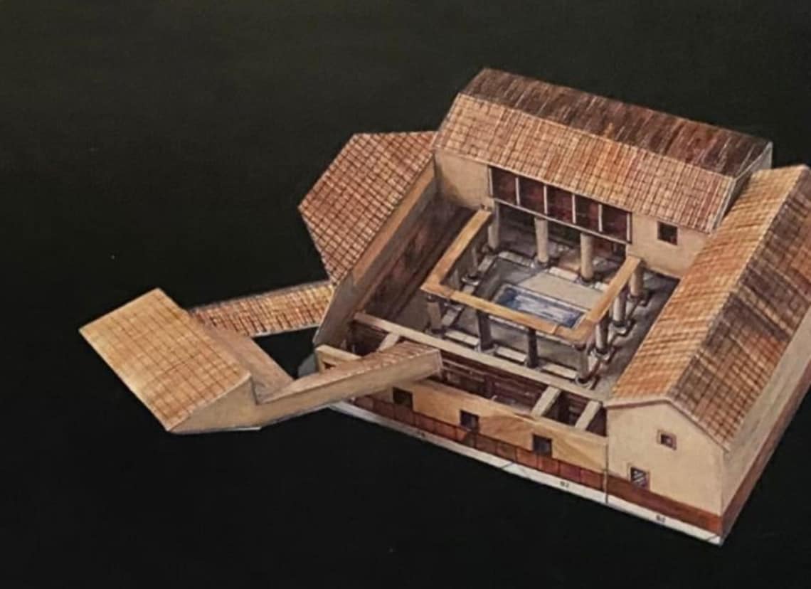 Papercraft Kit Ancient Roman City Glanum 3d Paper Model Crafting PDF ...