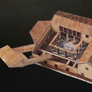 Papercraft Kit Ancient Roman City Glanum 3d Paper Model Crafting Kit ...