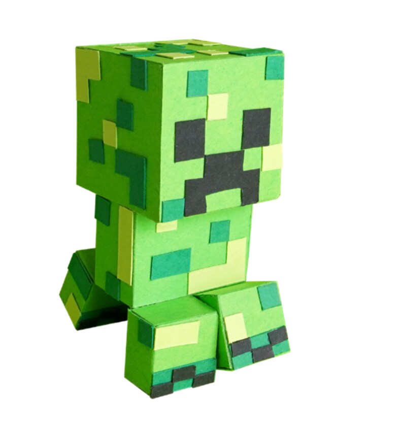 Papercraft Poison Creeper 3d Paper Model Crafting Kit PDF Plans to ...