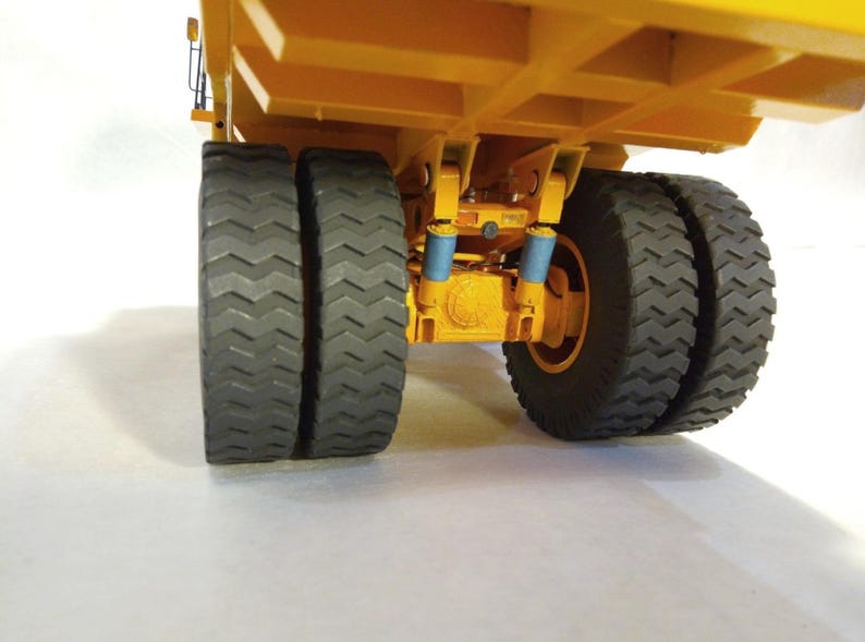 Papercraft Kit Dump Truck Heavy Duty Haul 3d Paper Model Crafting Kit ...