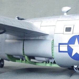 Papercraft Kit B-24 Liberator Airplane 3d Paper Model Crafting Kit PDF ...