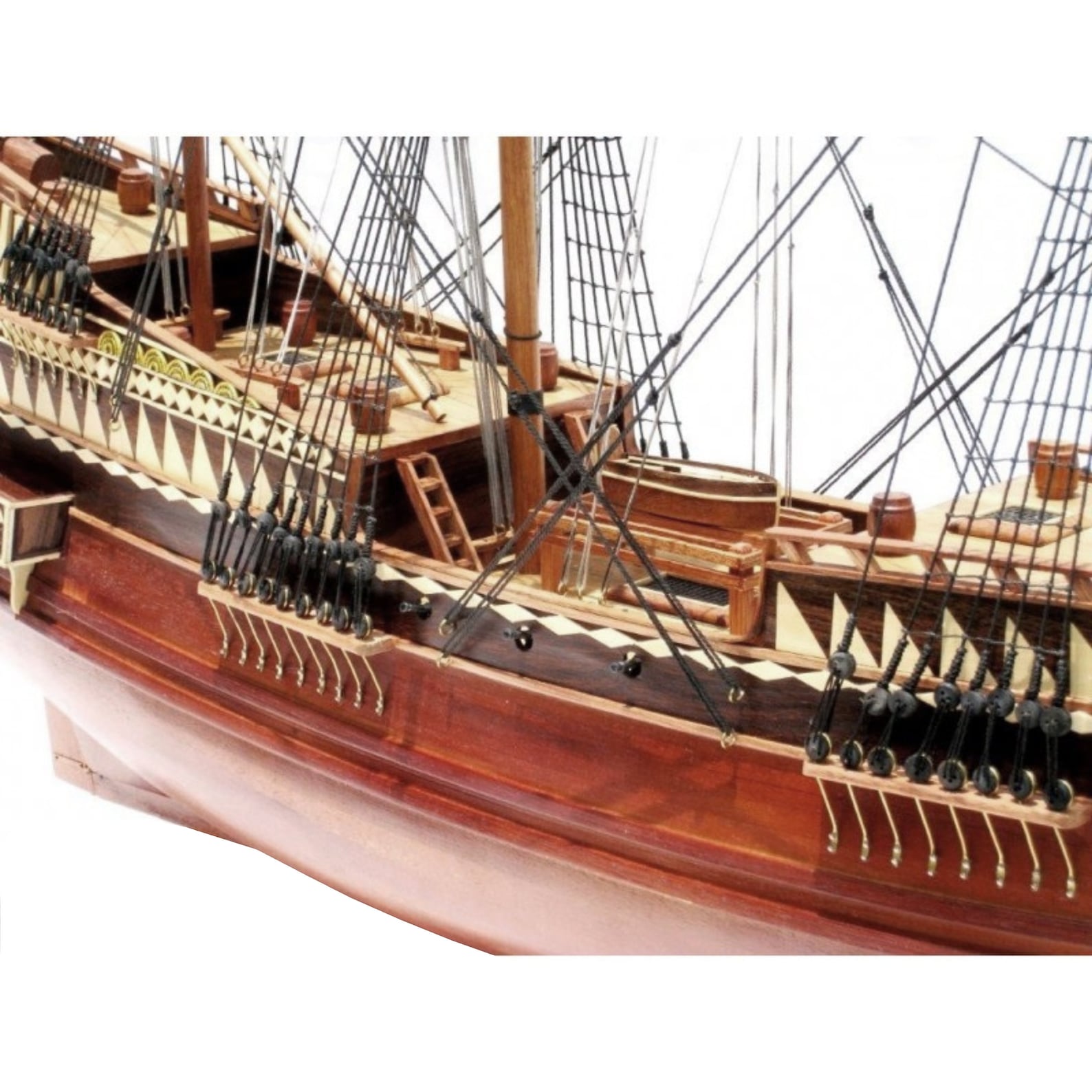Papercraft Kit Golden Hind 3d Paper Model Crafting Kit PDF Plans to ...