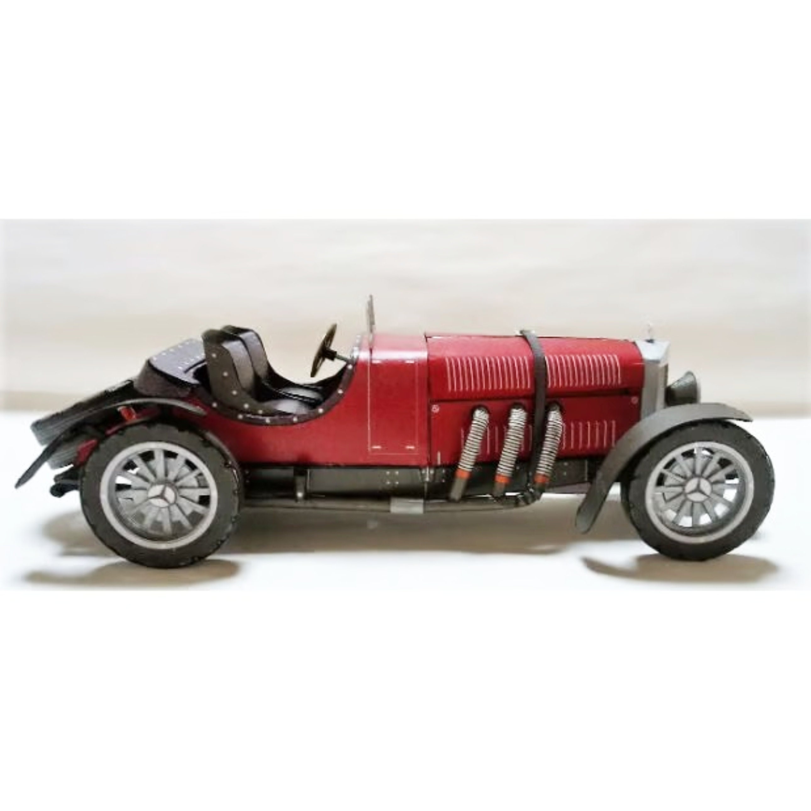 Papercraft Kit Mercedes SSK Car 3d Paper Model Crafting Kit PDF Plans ...