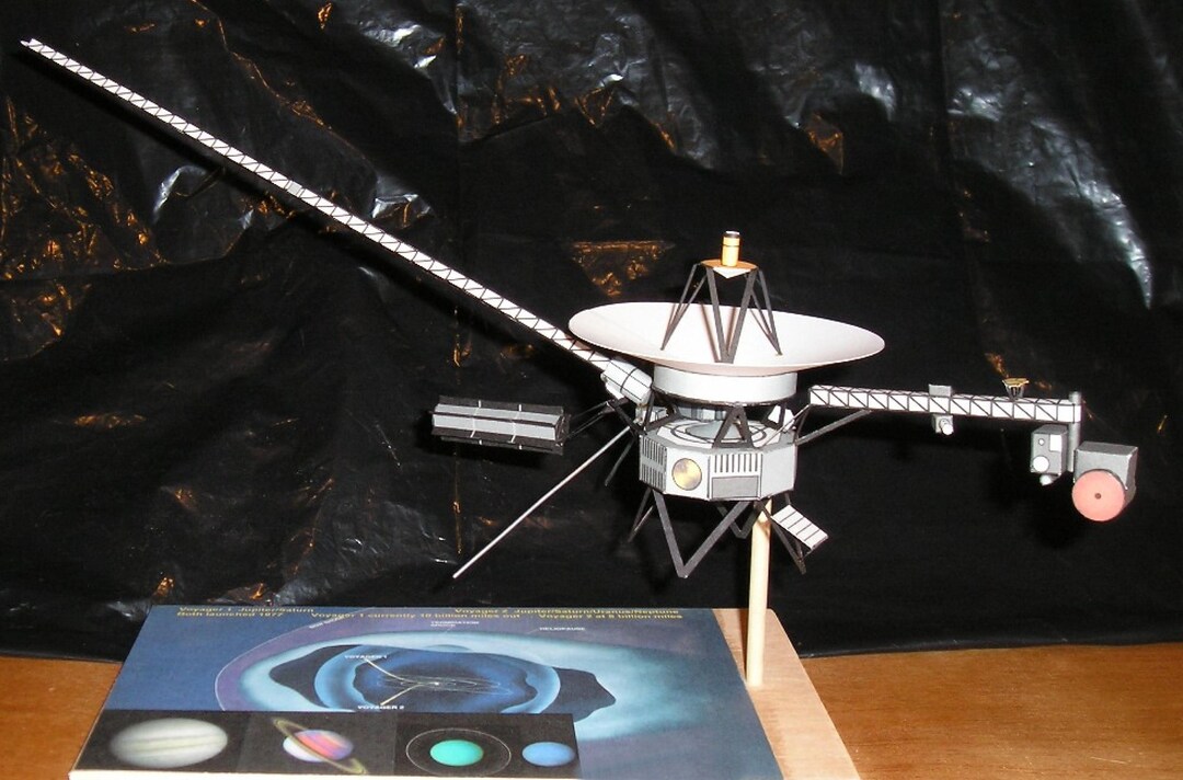 Papercraft Kit Voyager 48 Probe 3d Paper Model Crafting Kit PDF Plans ...