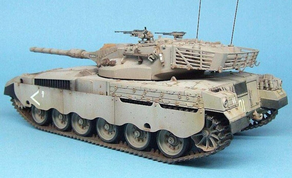 Papercraft Kit Merkava Tank 3d Paper Model Crafting Kit PDF Plans to ...