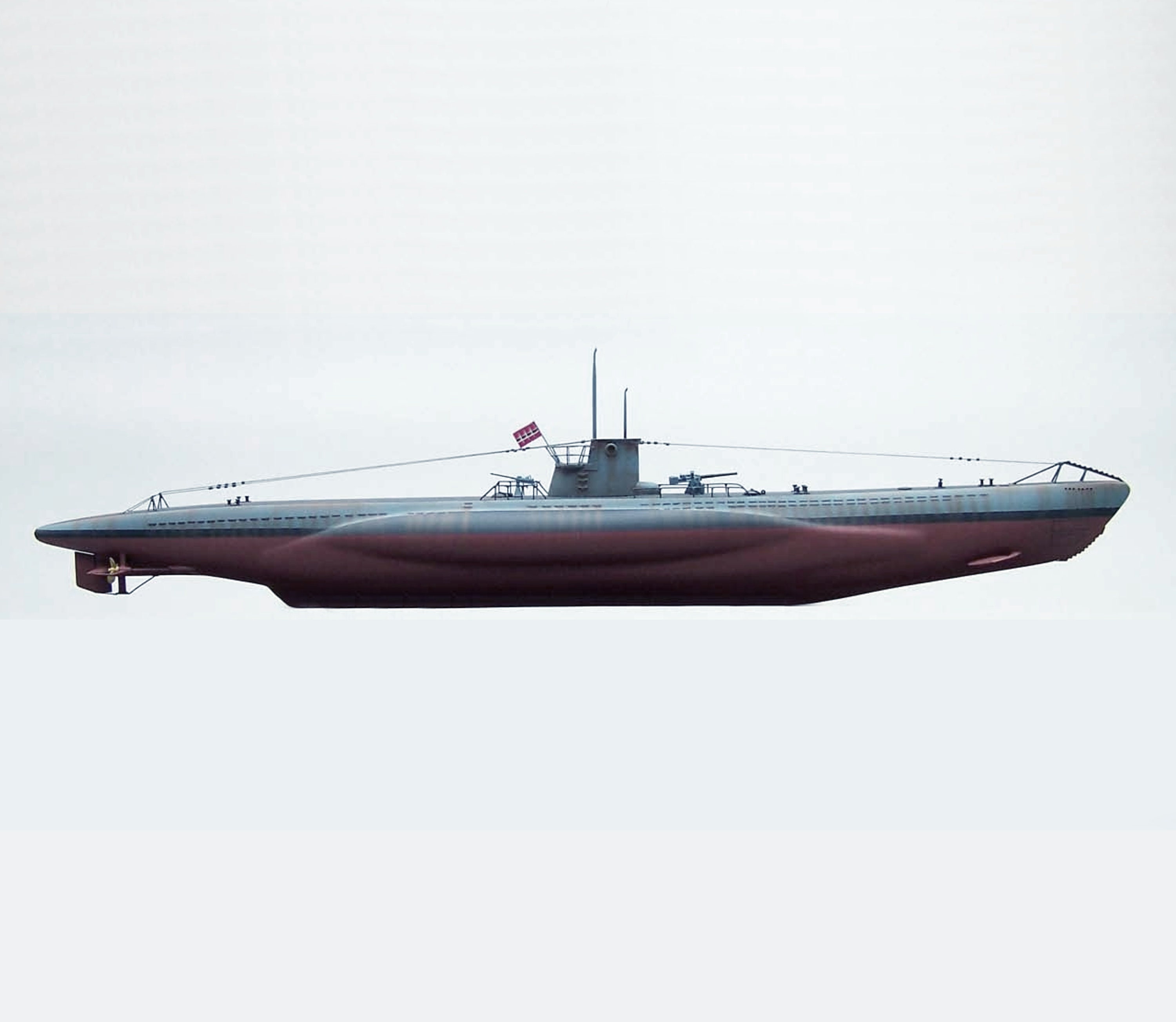 Papercraft Kit VII-A U-boat Submarine 3d Paper Model Crafting Kit PDF ...