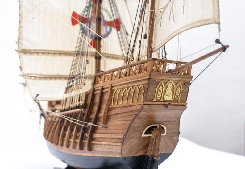 Papercraft Kit Santa Maria Ship 3d Paper Model Crafting Kit PDF Plans ...