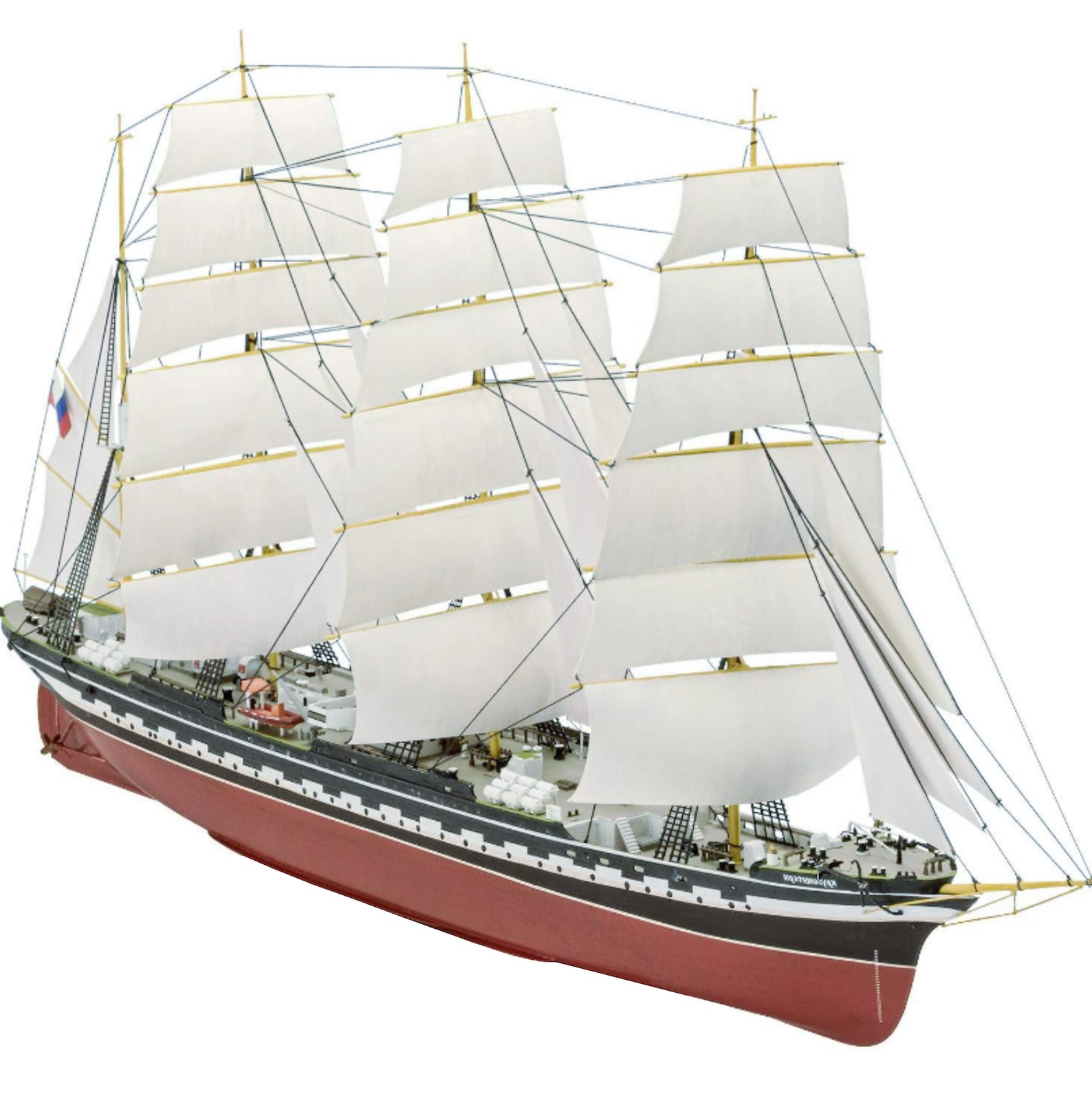 Papercraft Kit Sail Boat 3d Paper Model Crafting Kit PDF Plans to Print ...