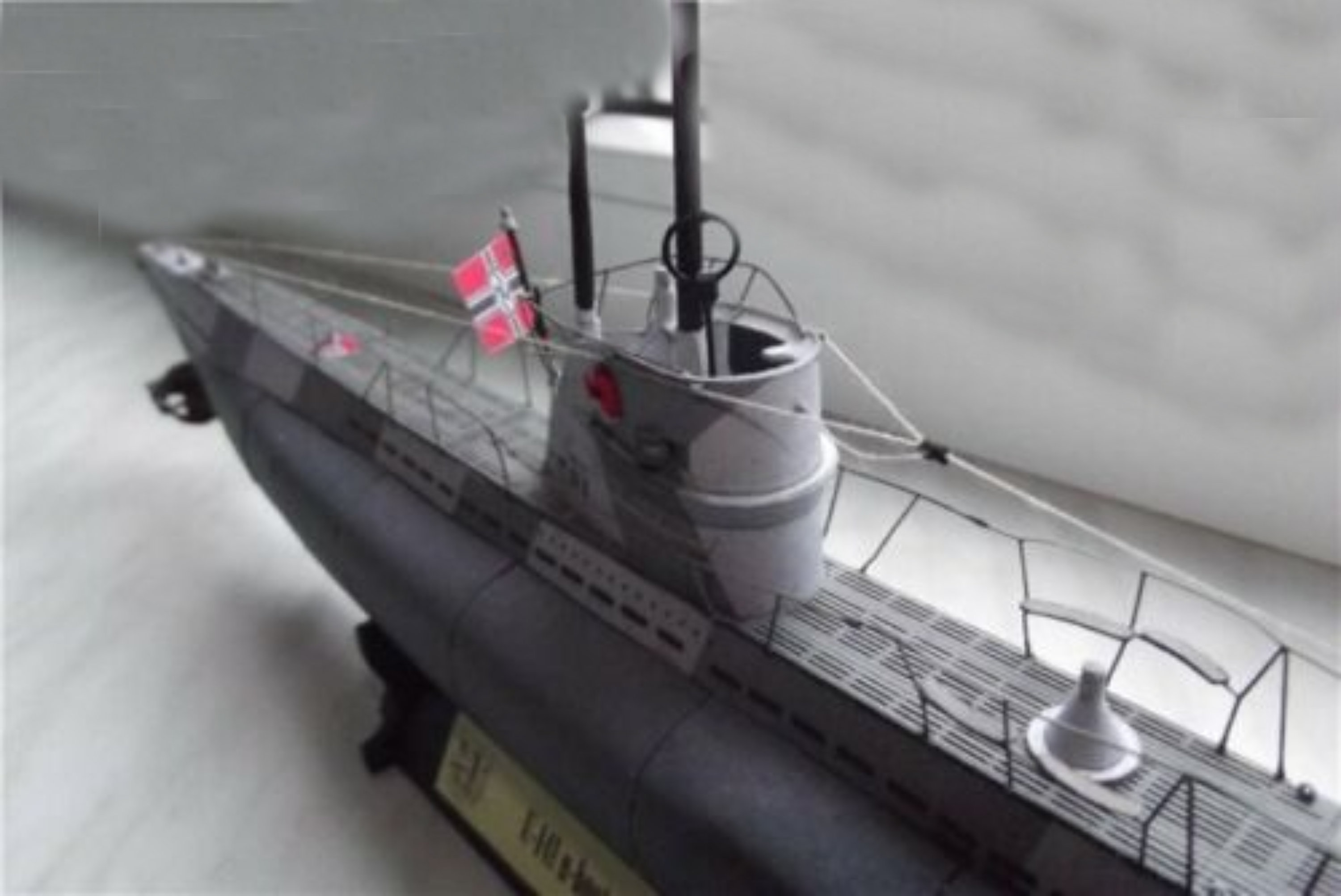 Papercraft Kit U-boat Submarine 3d Paper Model Crafting Kit PDF Plans ...