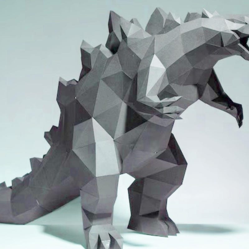 Godzilla Pattern - Etsy