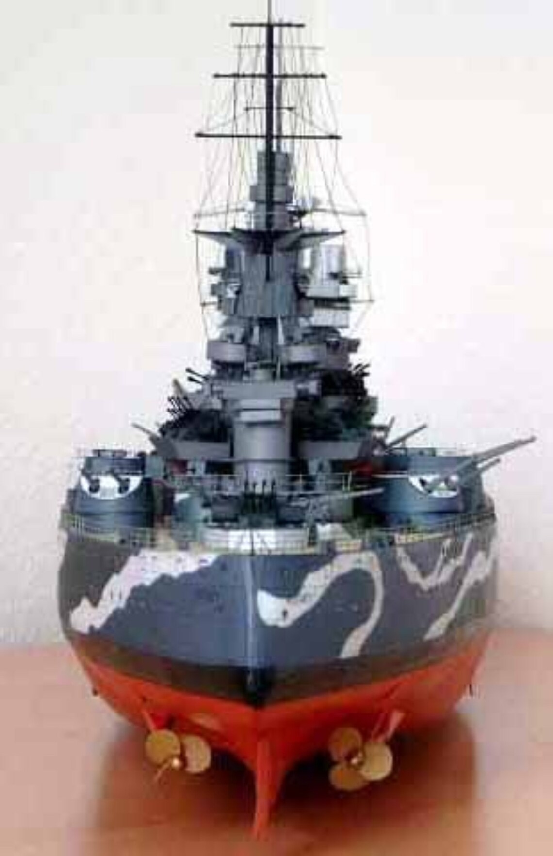 Papercraft Kit HMS Rodney Battleship 3d Paper Model Crafting Kit PDF ...