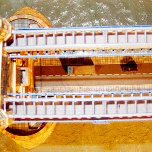 Papercraft Kit Tower Bridge London 3d Paper Model Crafting Kit PDF ...