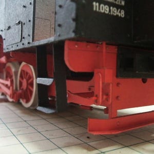 Papercraft Kit Train Cn2t Orenstein & Koppel Steam Locomotive 3d Paper ...