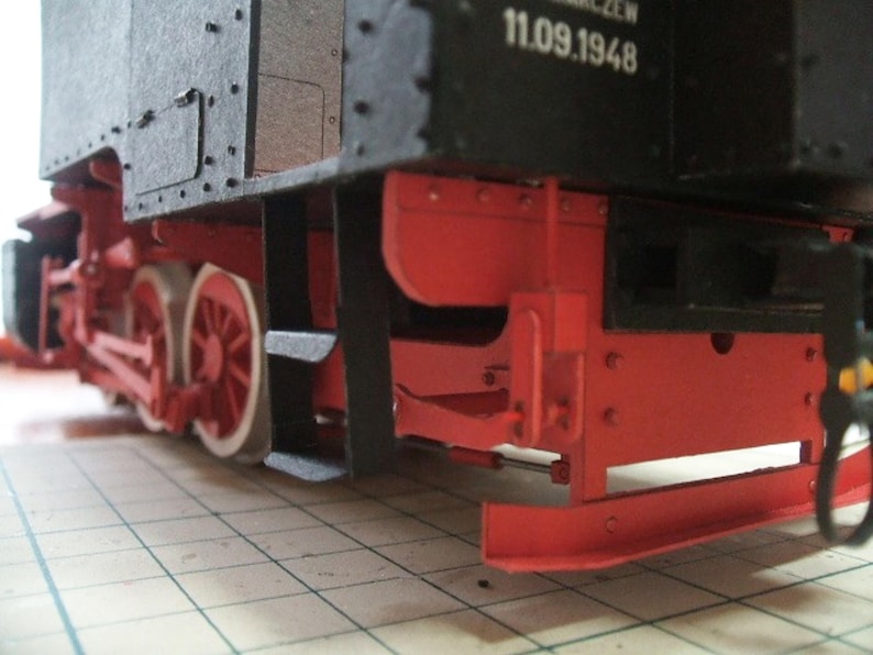 Papercraft Kit Train Cn2t Orenstein Koppel Locomotive 3d Paper Model ...