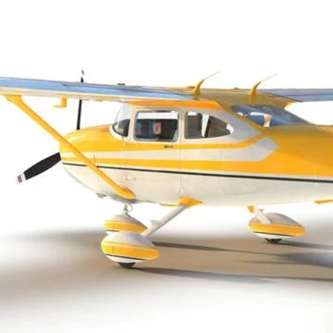 Papercraft Kit Cessna Airplane 3d Paper Model Crafting Kit PDF Plans to ...
