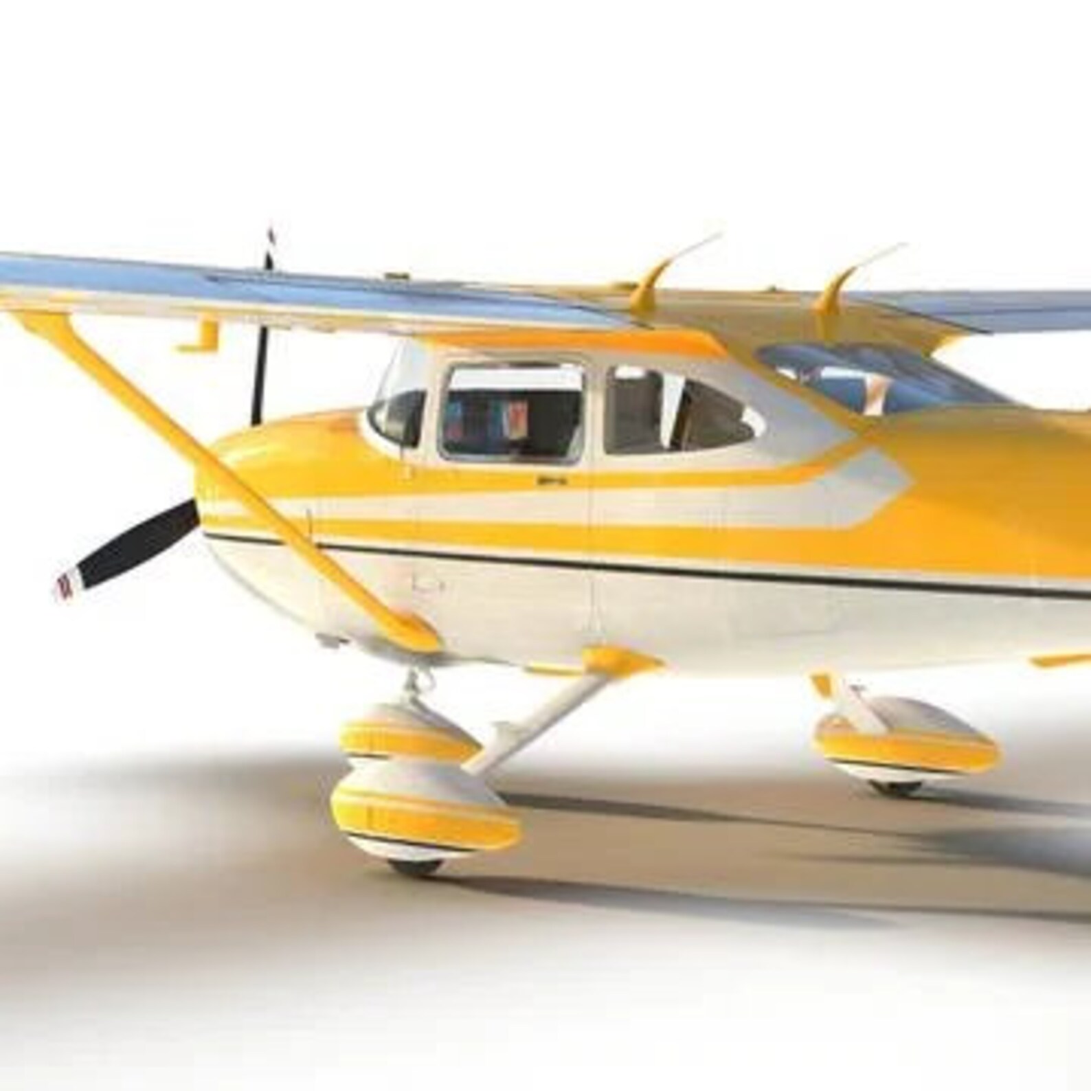 Papercraft Kit Cessna Airplane 3d Paper Model Crafting Kit PDF Plans to ...