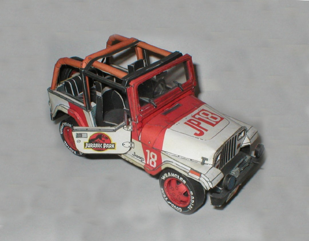Papercraft Kit Willis Jeep Car 3d Paper Model Crafting Kit PDF Plans to ...