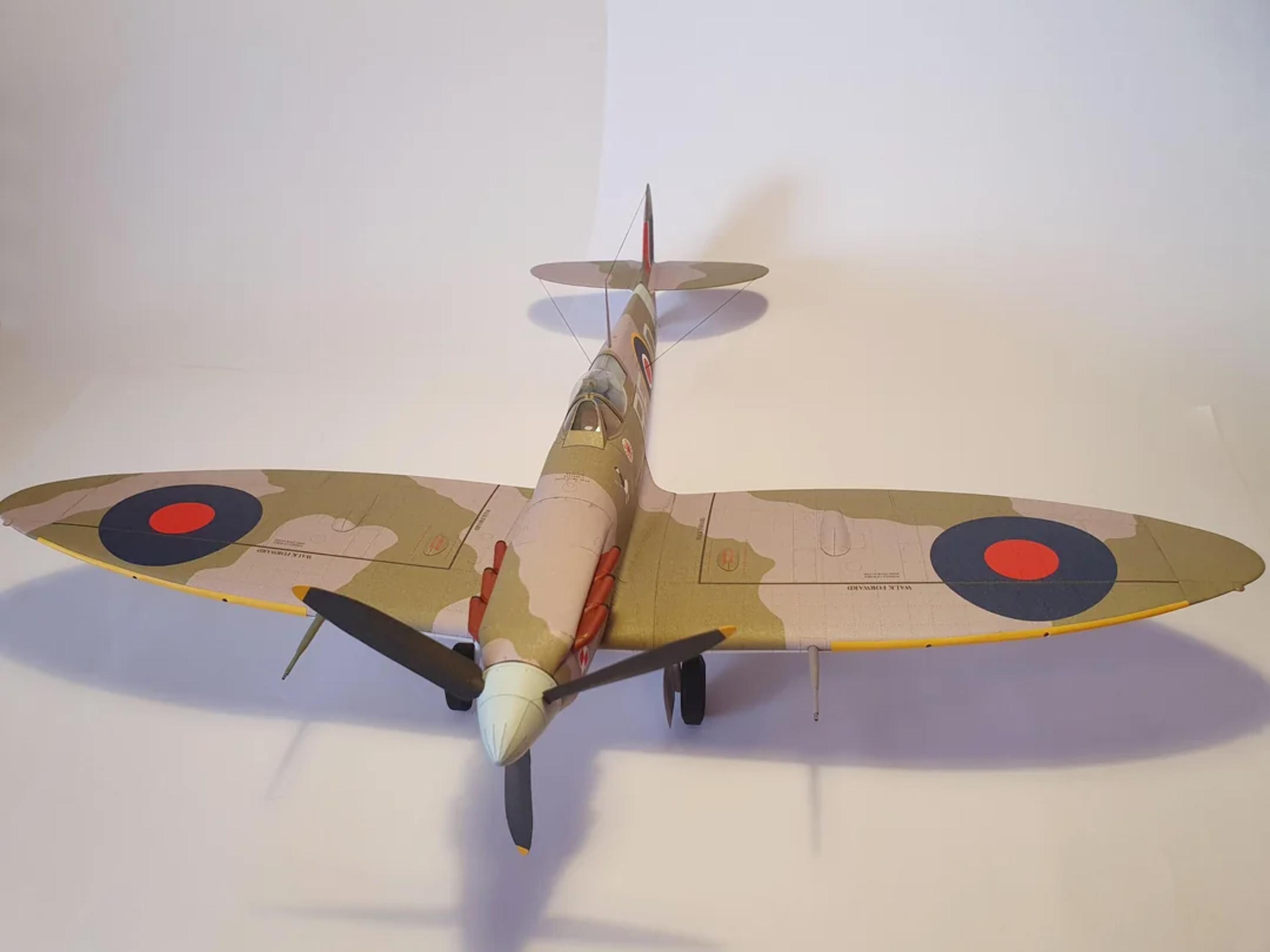 Model Plane Lyla 1:33 Scale American F-35II Fighter Paper Model ...