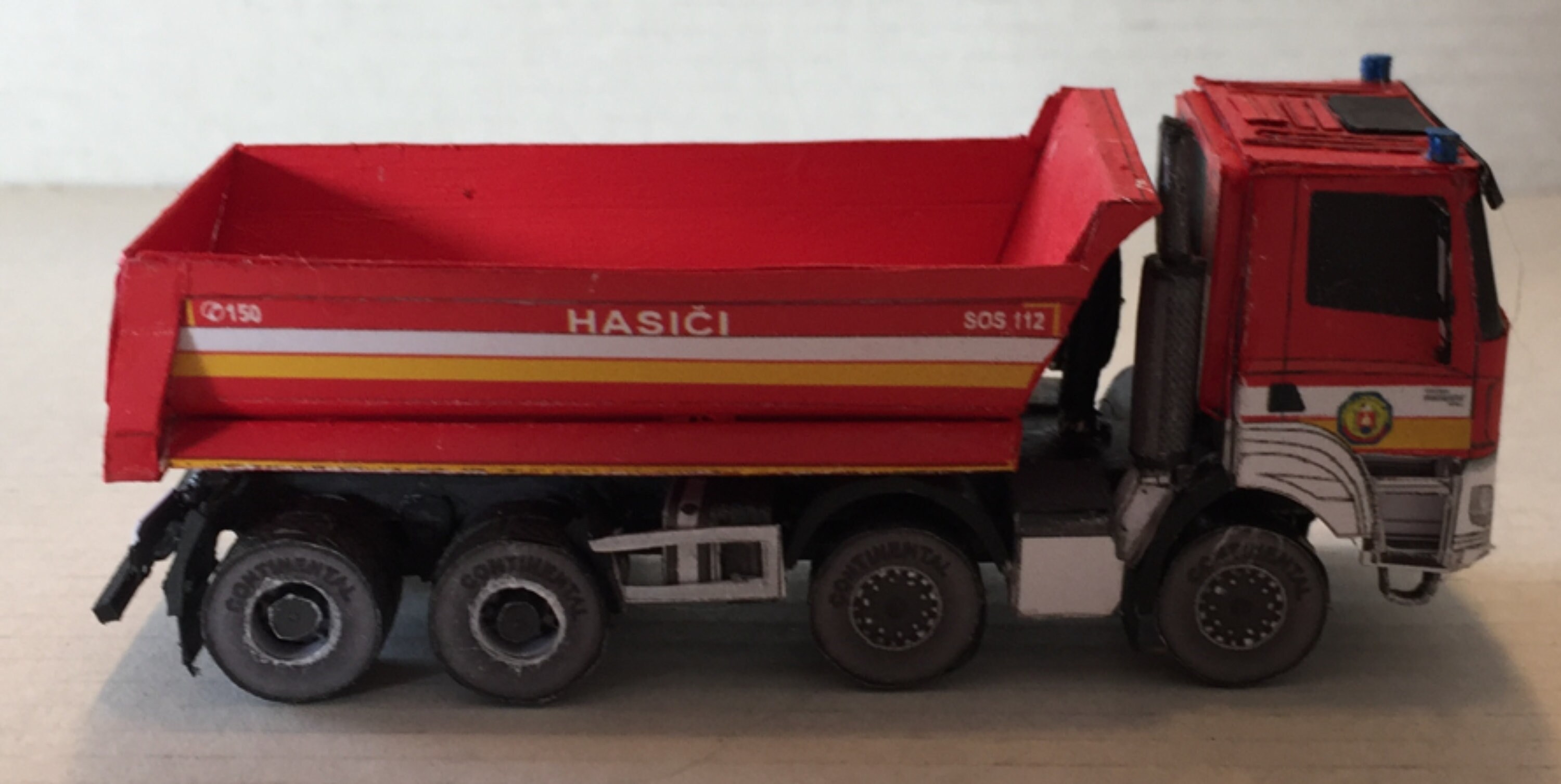 Papercraft Kit Dump Truck 3d Paper Model Crafting Kit PDF Plans to ...