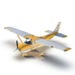 Papercraft Kit Cessna Airplane 3d Paper Model Crafting Kit PDF Plans to ...