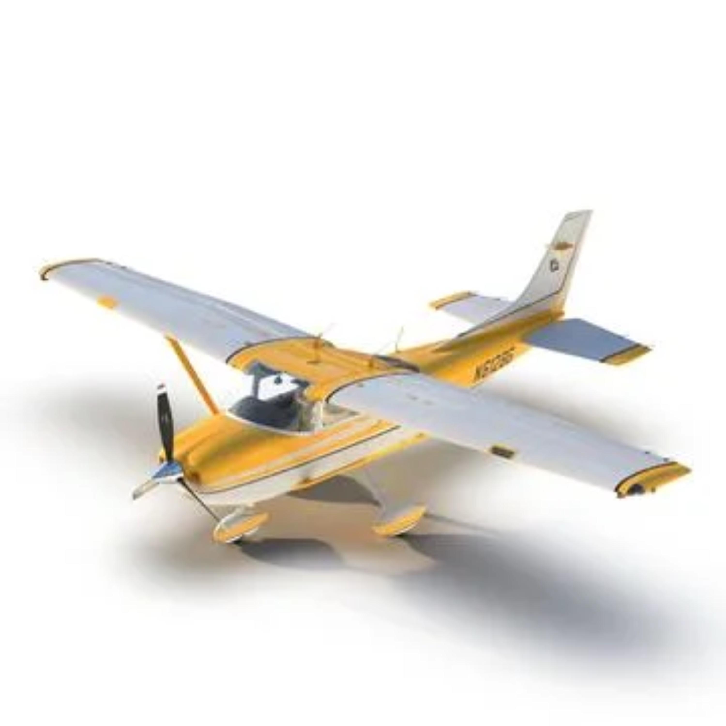 Papercraft Kit Cessna Airplane 3d Paper Model Crafting Kit PDF Plans to ...