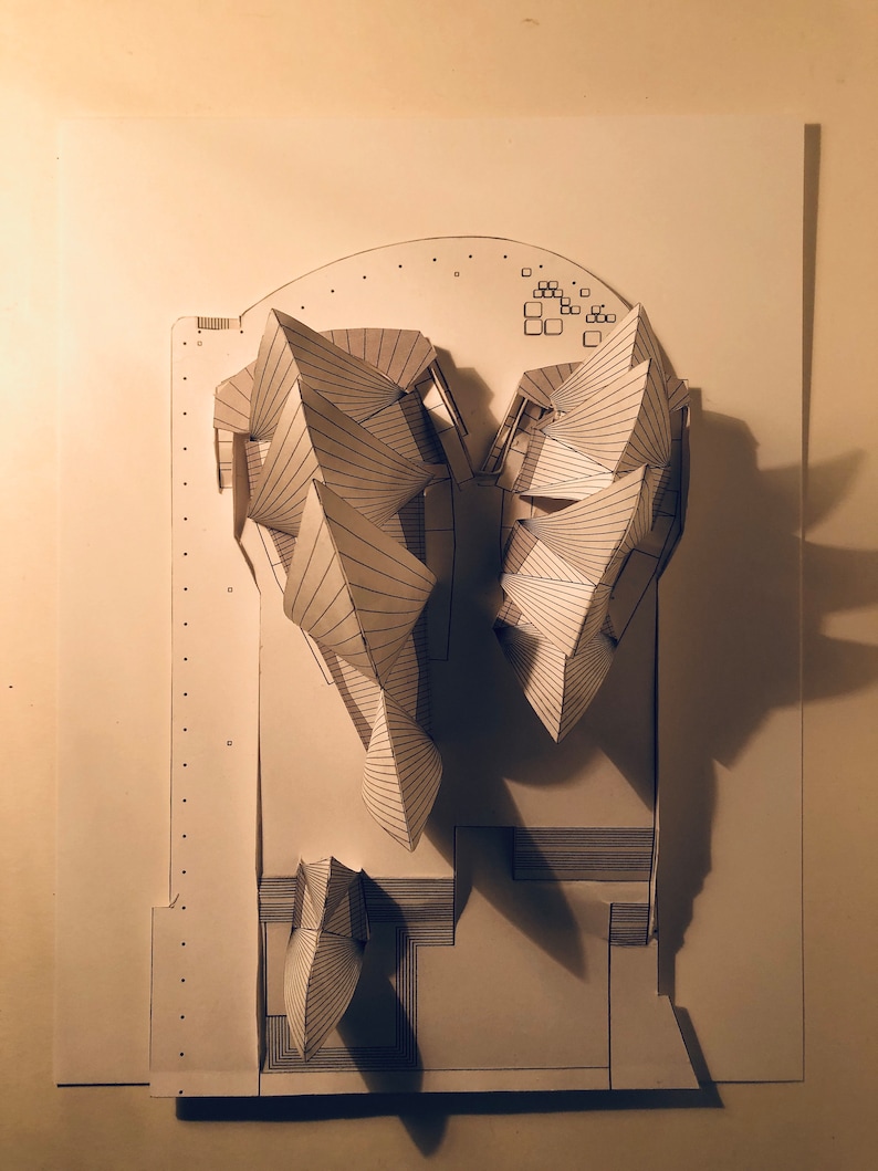 Papercraft Kit Sydney Opera 3d Paper Model Crafting Kit PDF Plans to ...