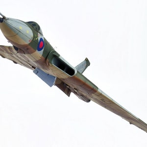 Papercraft Kit Vulcan Airplane 3d Paper Model Crafting Kit PDF Plans to ...