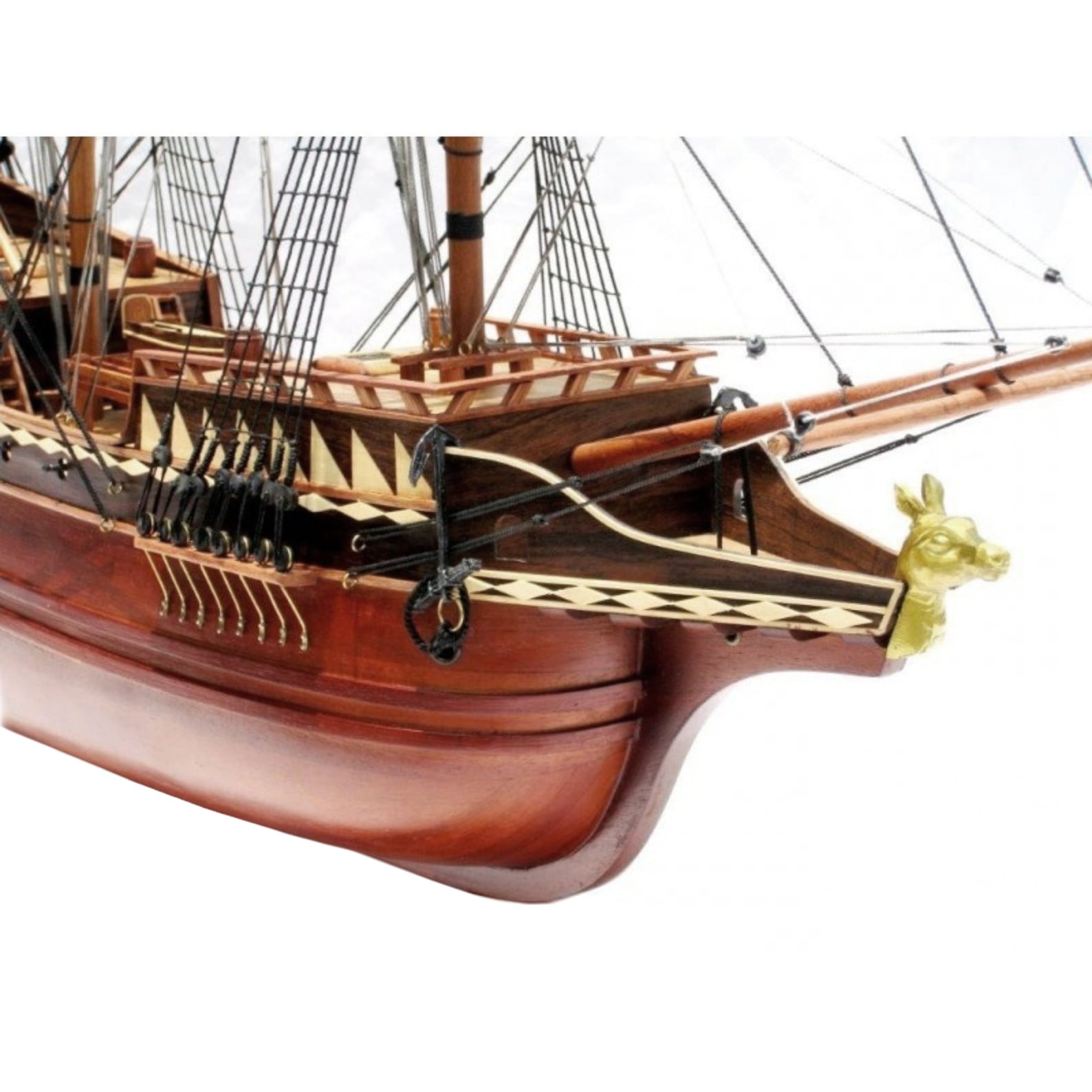 Papercraft Kit Golden Hind 3d Paper Model Crafting Kit PDF Plans to ...