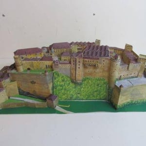 Papercraft Kit Hohensalzburg Fortress 3d Paper Model Crafting PDF Plans ...
