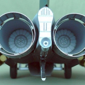 Papercraft Kit F-111 Aardvark Airplane 3d Paper Model Crafting Kit PDF ...