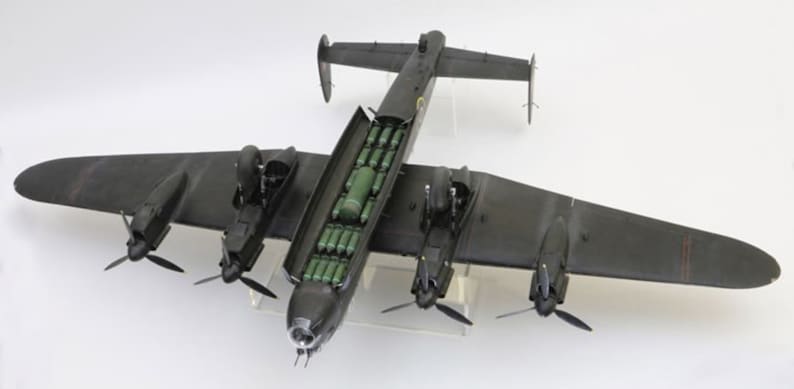 Papercraft Kit Lancaster Plane 3d Paper Model Crafting Kit PDF Plans to ...