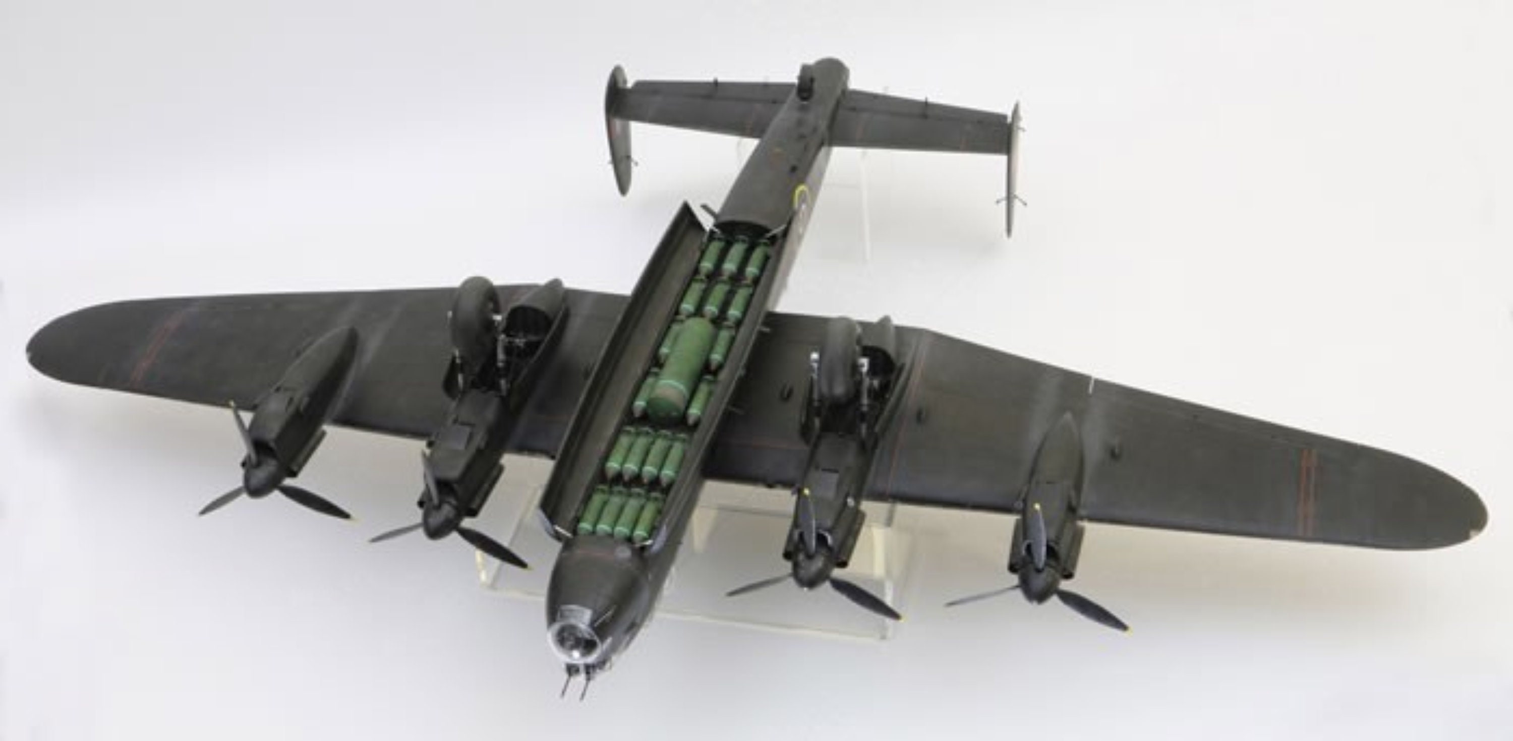 Papercraft Kit Lancaster Plane 3d Paper Model Crafting Kit PDF Plans to ...