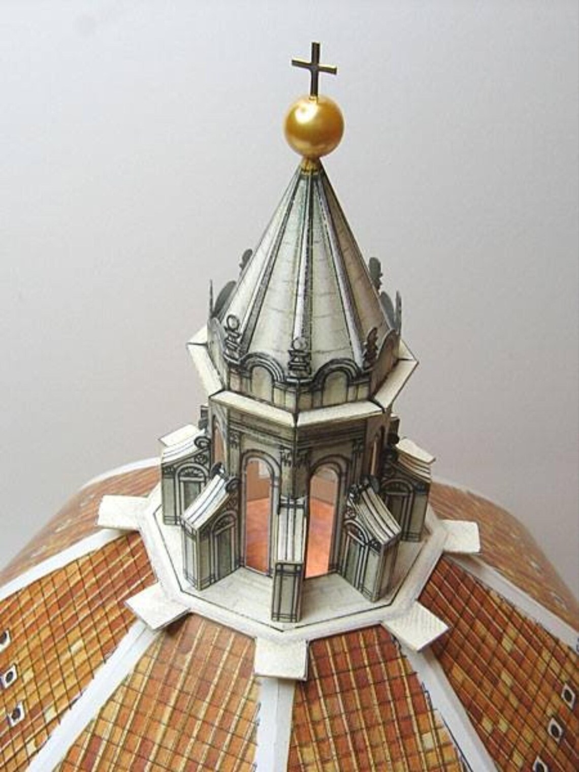 Papercraft Kit Cathedral Florence 3d Paper Model Crafting PDF Plans DIY ...