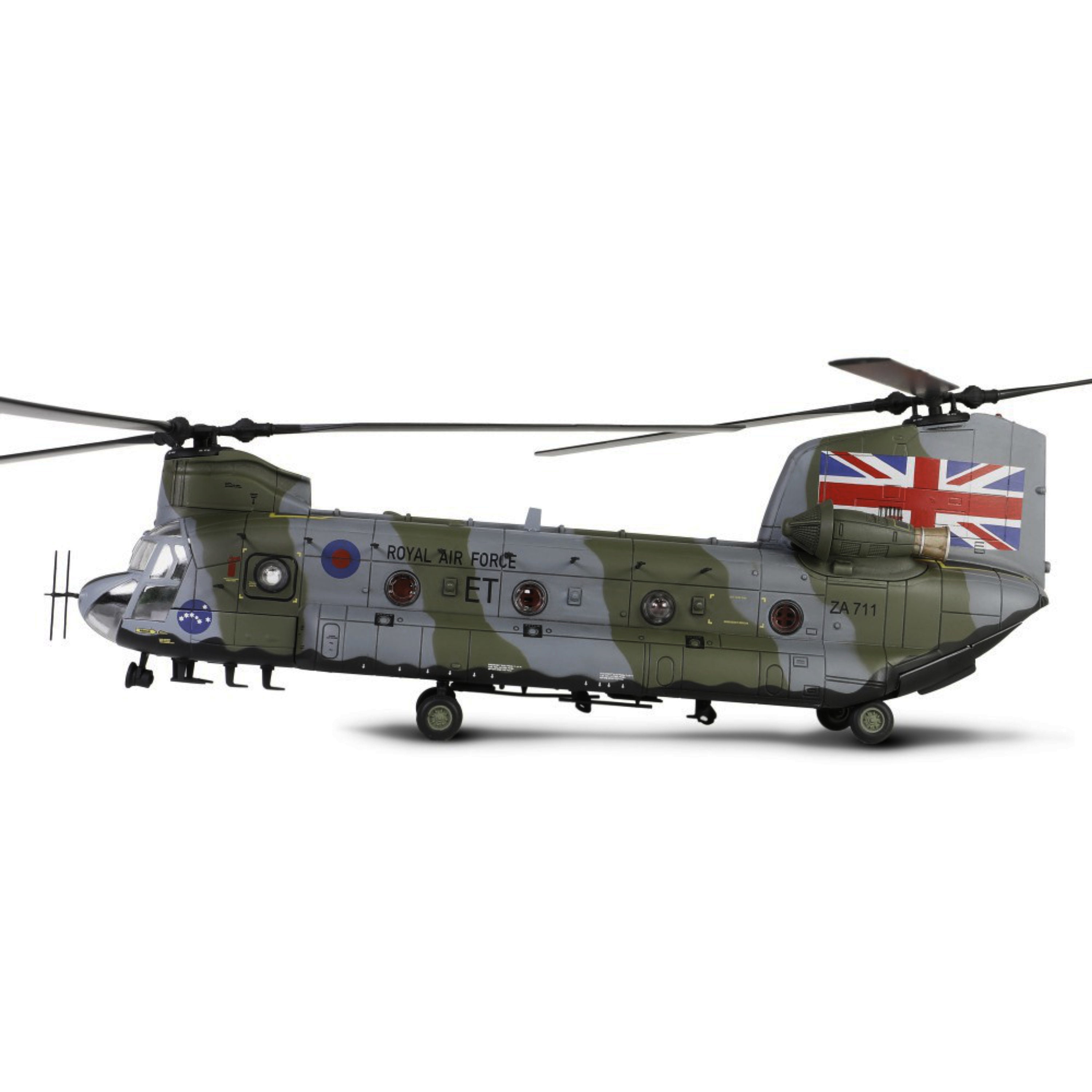 Papercraft Kit Chinook Helicopter 3d Paper Model Crafting Kit PDF Plans ...