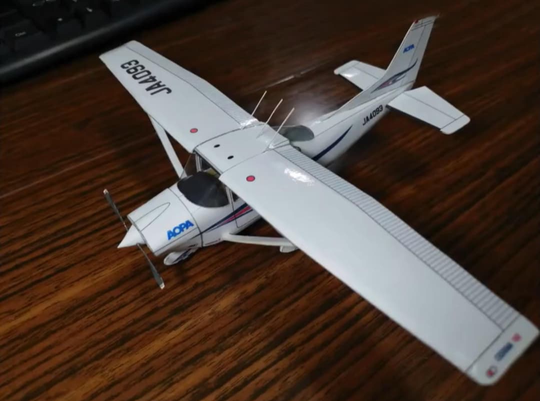 Kit PaperCraft Cessna 182 Skylane avião 3D modelo de papel kit de ...