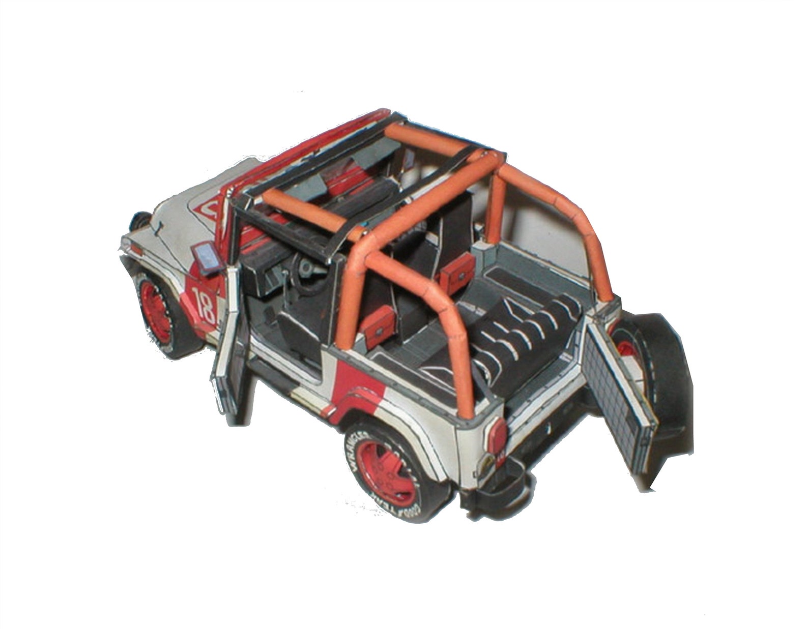 Papercraft Kit Willis Jeep Car 3d Paper Model Crafting Kit PDF Plans to ...